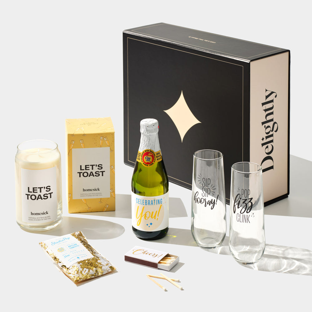 Quick Ship A Toast to You Celebration Kit | Delightly
